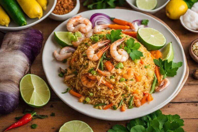 Recette facile du Khao Pad, le riz frit thaïlandais